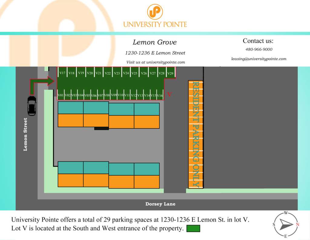 Parking Locations | University Pointe Parking