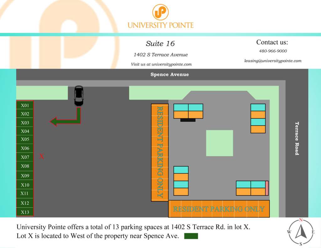Parking Locations | University Pointe Parking